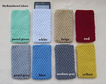 Knit iphone case | Etsy