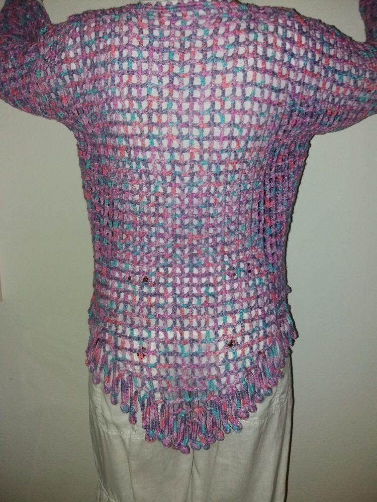 Crochet Top Patterntop With Fringe Patternpdf Download - Etsy