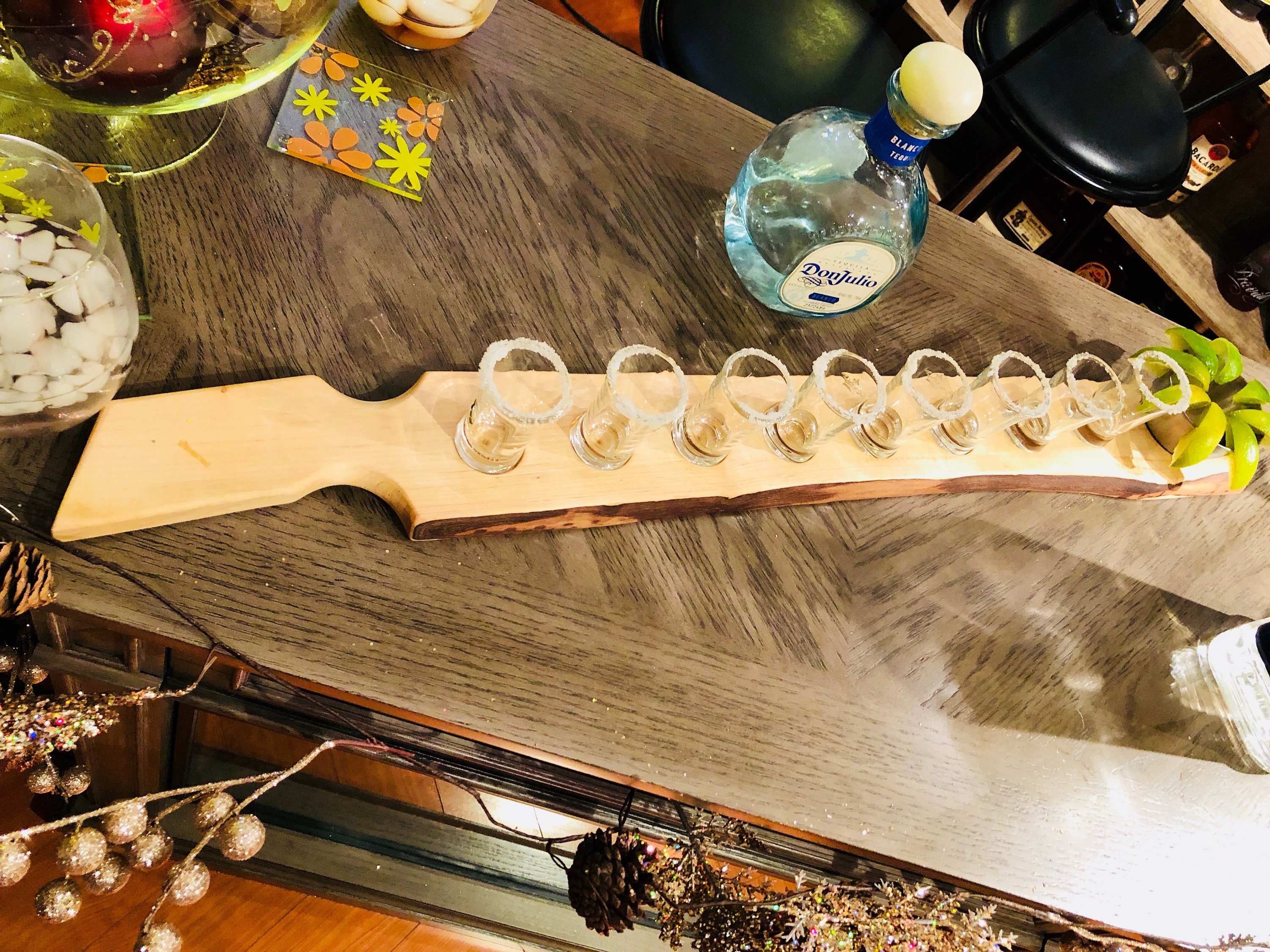 Tequila Tasting Paddle Personalized. - Etsy