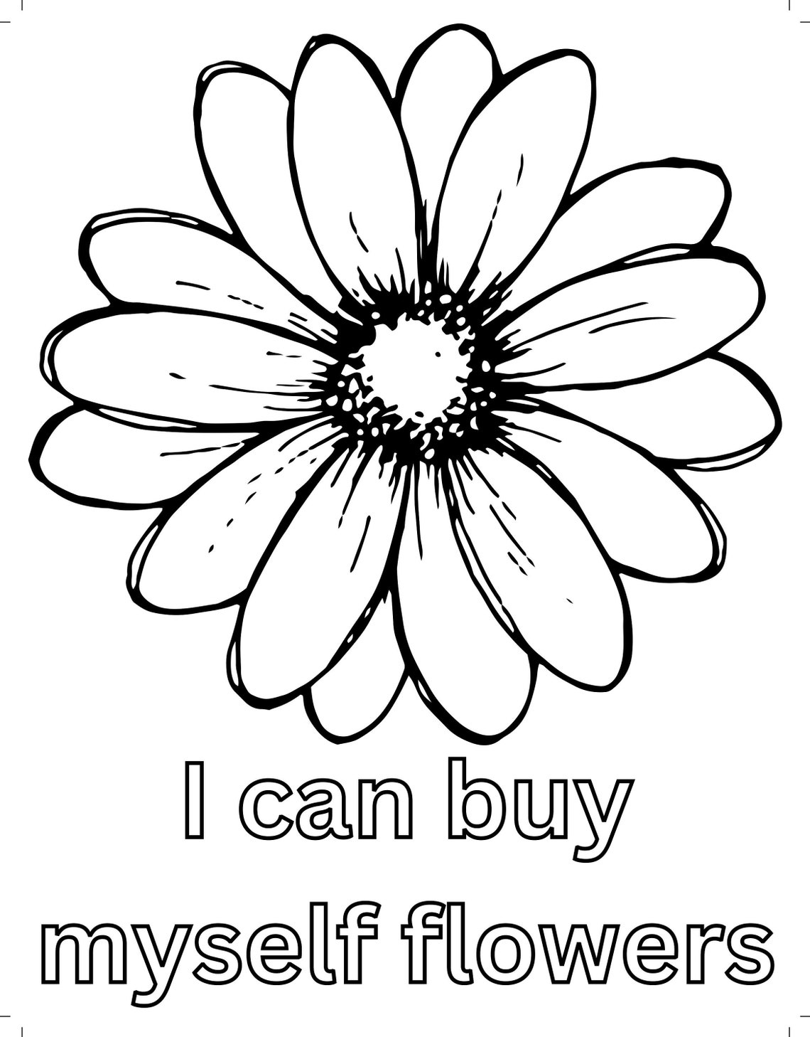 Wildflowers 10 Page Coloring Bundle - Etsy