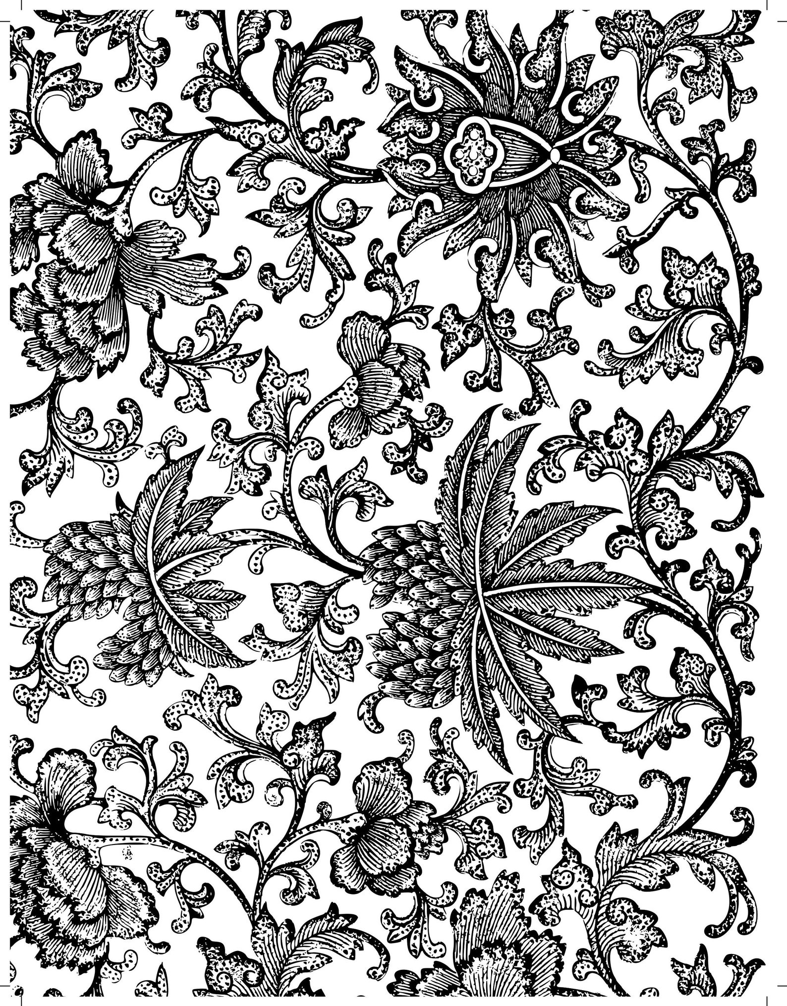 Wildflowers 10 Page Coloring Bundle - Etsy