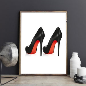 High Heels Poster Shoes Poster High Heels Print Printable - Etsy
