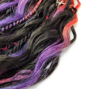 Colourful Ombre Brushable Curly Dreads Brown Wavy Crochet Dreads ...