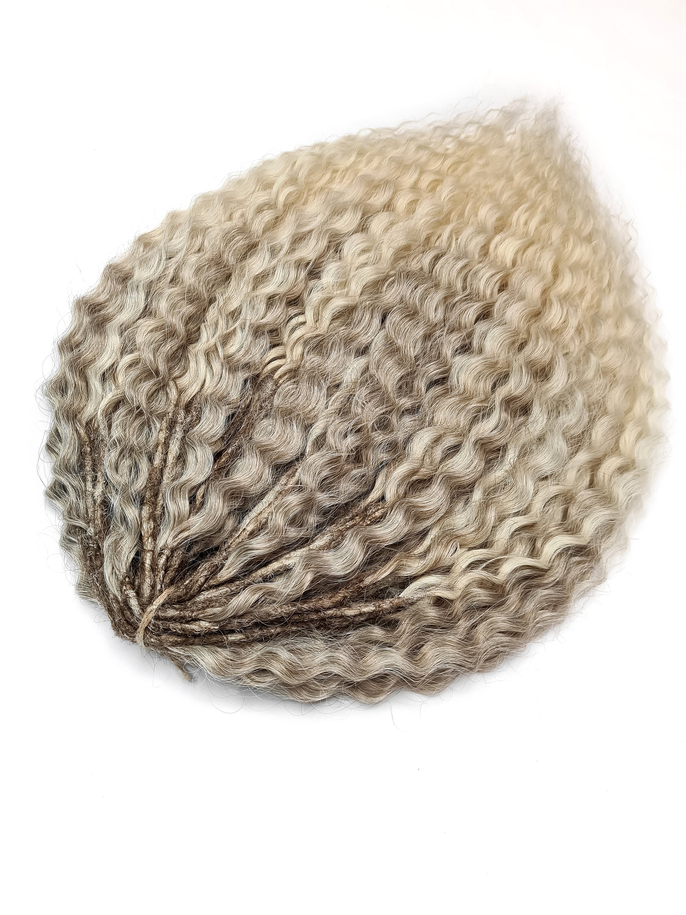 Synthetic Crochet Curly Dreads/ Natural Colors SE Dreads/ Set - Etsy