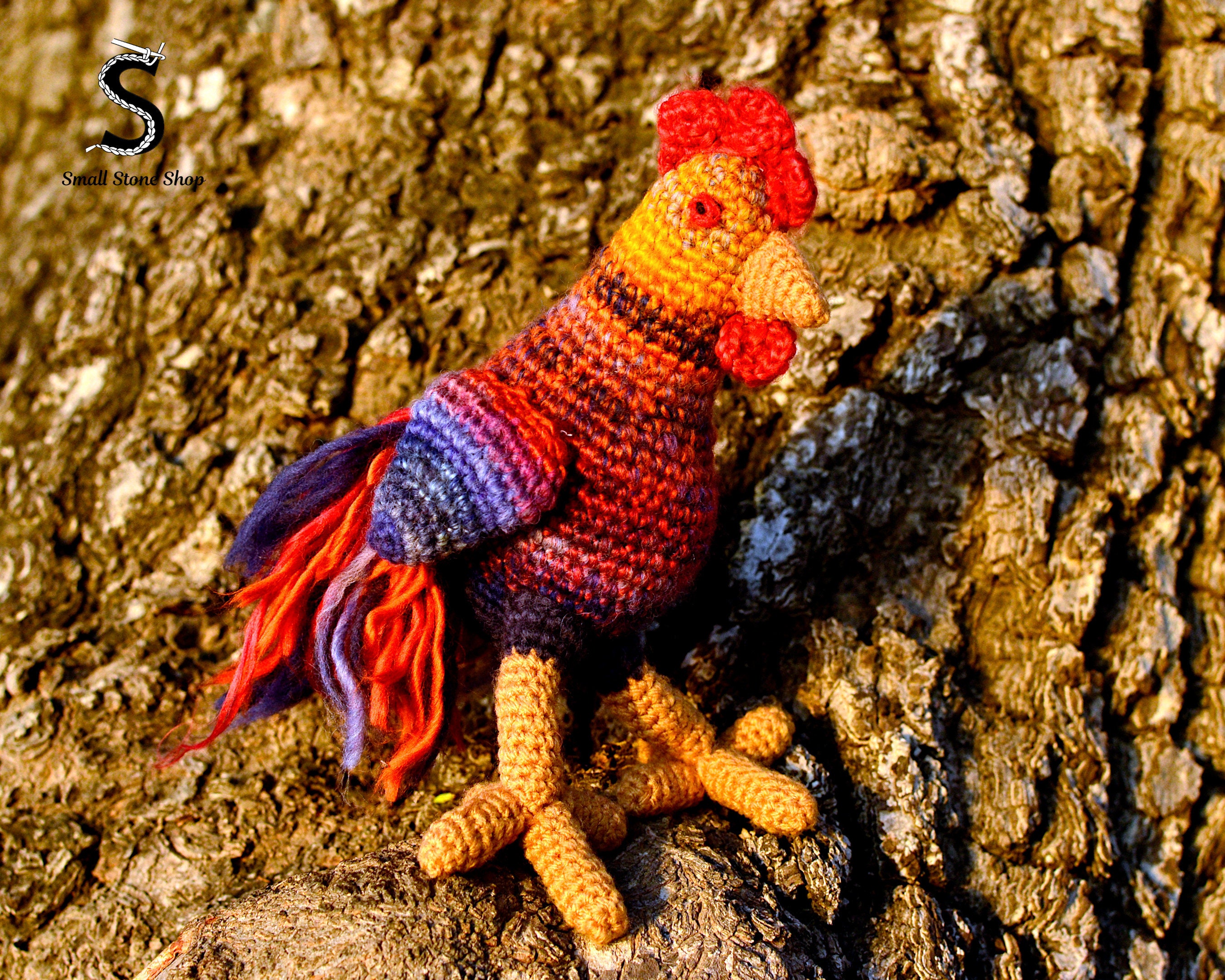 Amigurumi Rooster Crochet Pattern PDF | Crochet Rooster Pattern ...