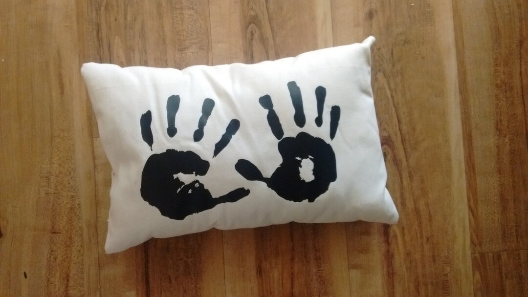 Handprint Pillows, Handwriting Pillows, Mother's Day Gift, Gift Under ...