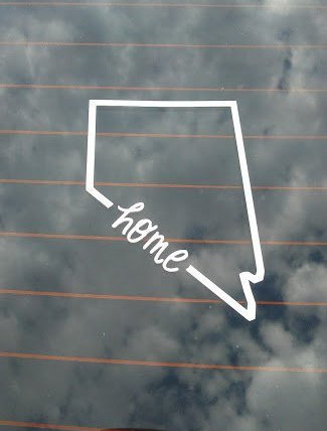 State Home Decal, Nevada, Any State Decal, Nevada State Decal, Home ...