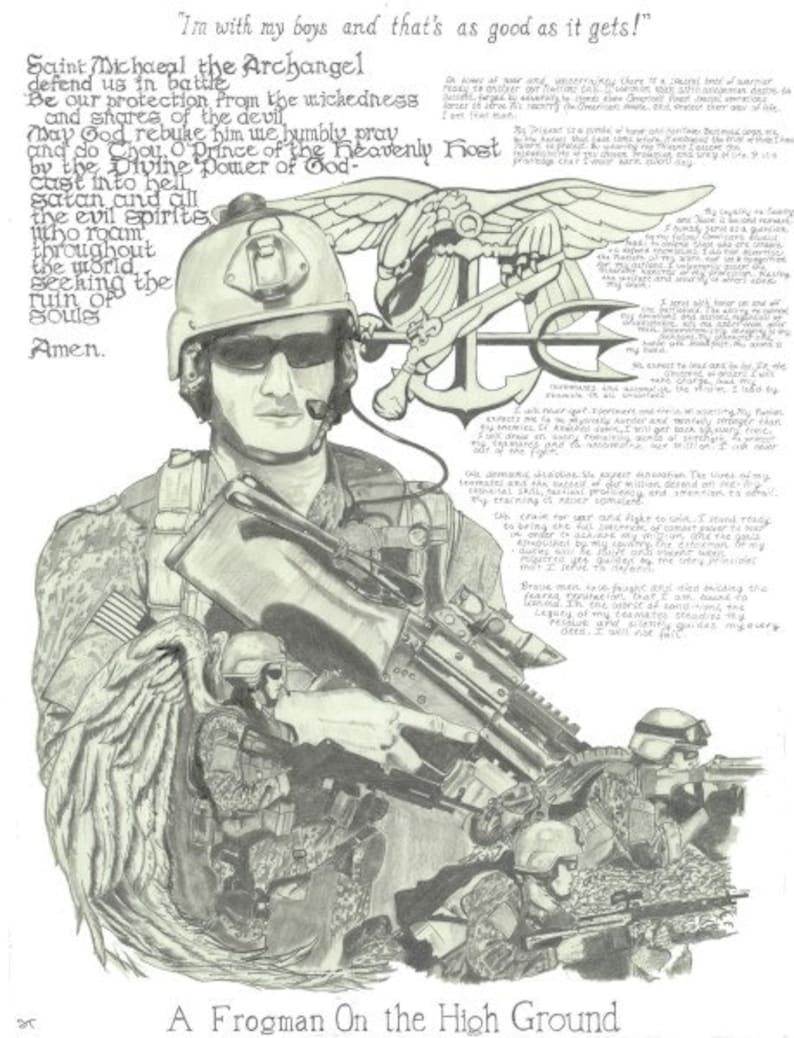 Navy SEAL Michael Monsoor Tribute - Etsy
