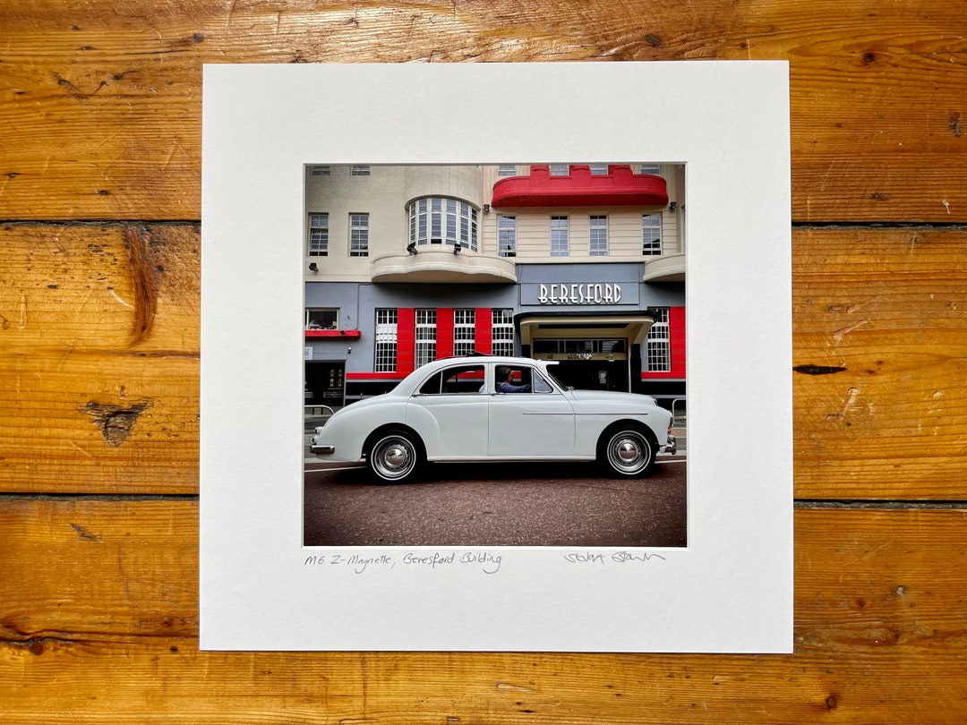 MG Z-magnette at the Beresford - Signed Square Print - Stuart Brown ...