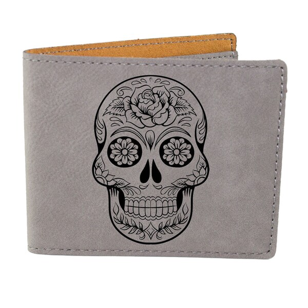Sugar Skull Wallet - Etsy