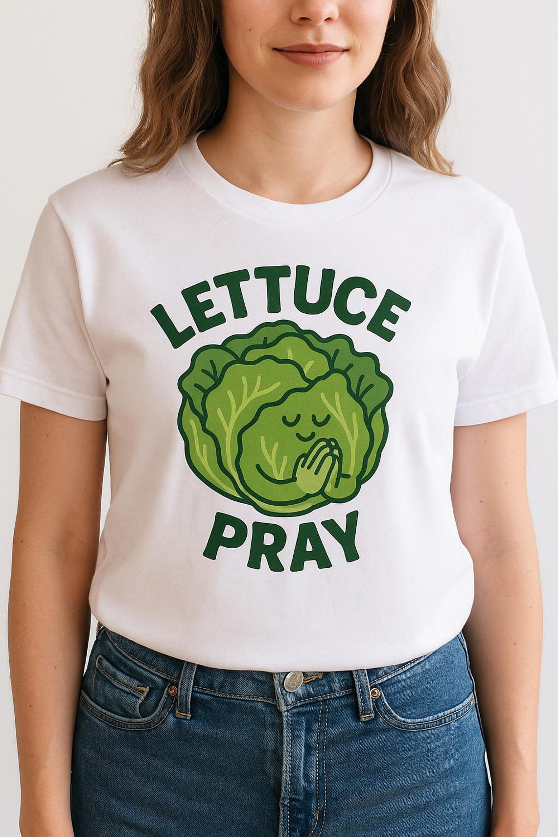 Lettuce Pray PNG: Funny Christian Vegetable Pun (digital Download) - Etsy