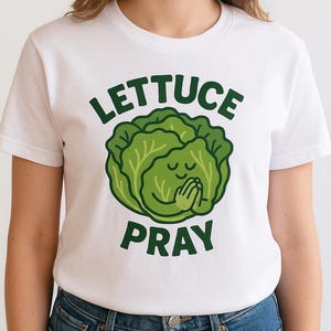 Lettuce Pray PNG: Funny Christian Vegetable Pun (digital Download) - Etsy