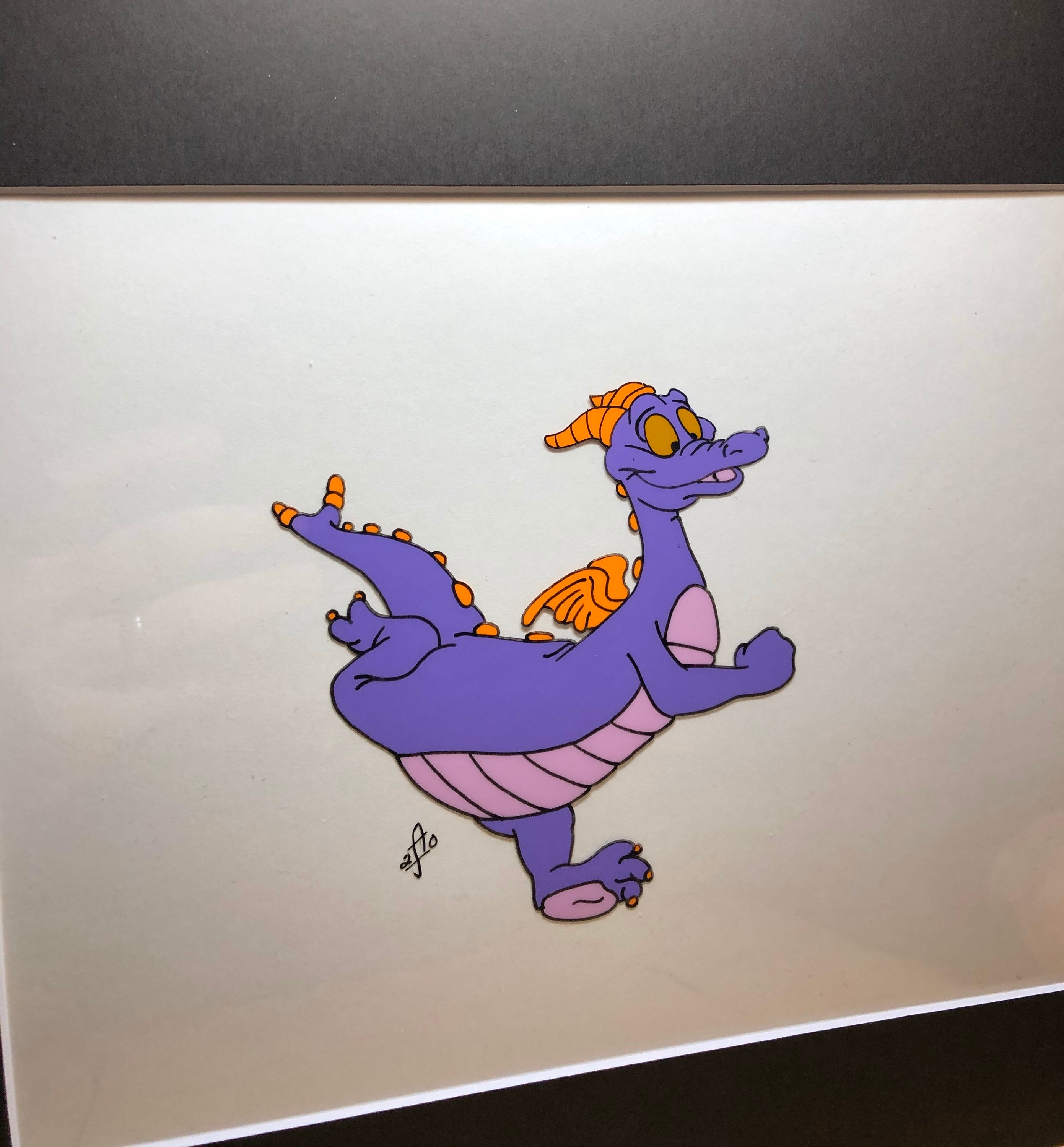 Disneys Figment Custom Made Animation Cel | Etsy
