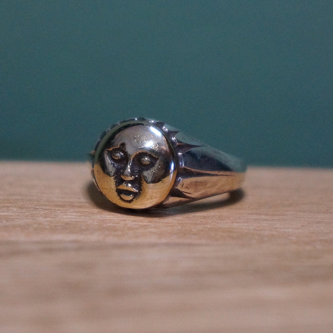 Sol Invictus Ring - Brass Face - Etsy