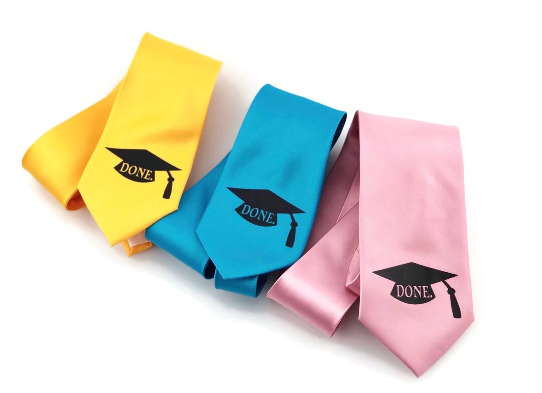 Corbata de graduación: toga y birrete, regalo de graduación divertido ...