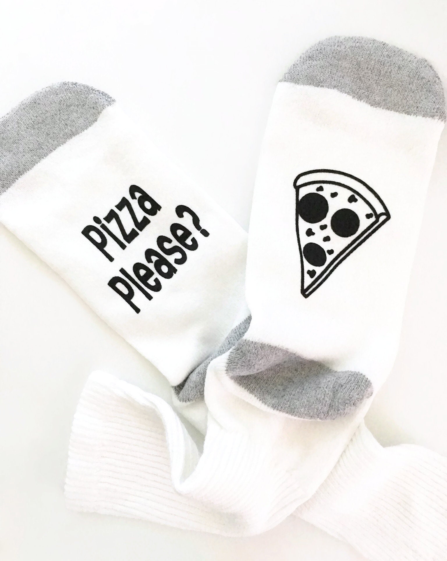 Pizza Socks Funny Socks Gift for Him Gift for Dad Mens | Etsy