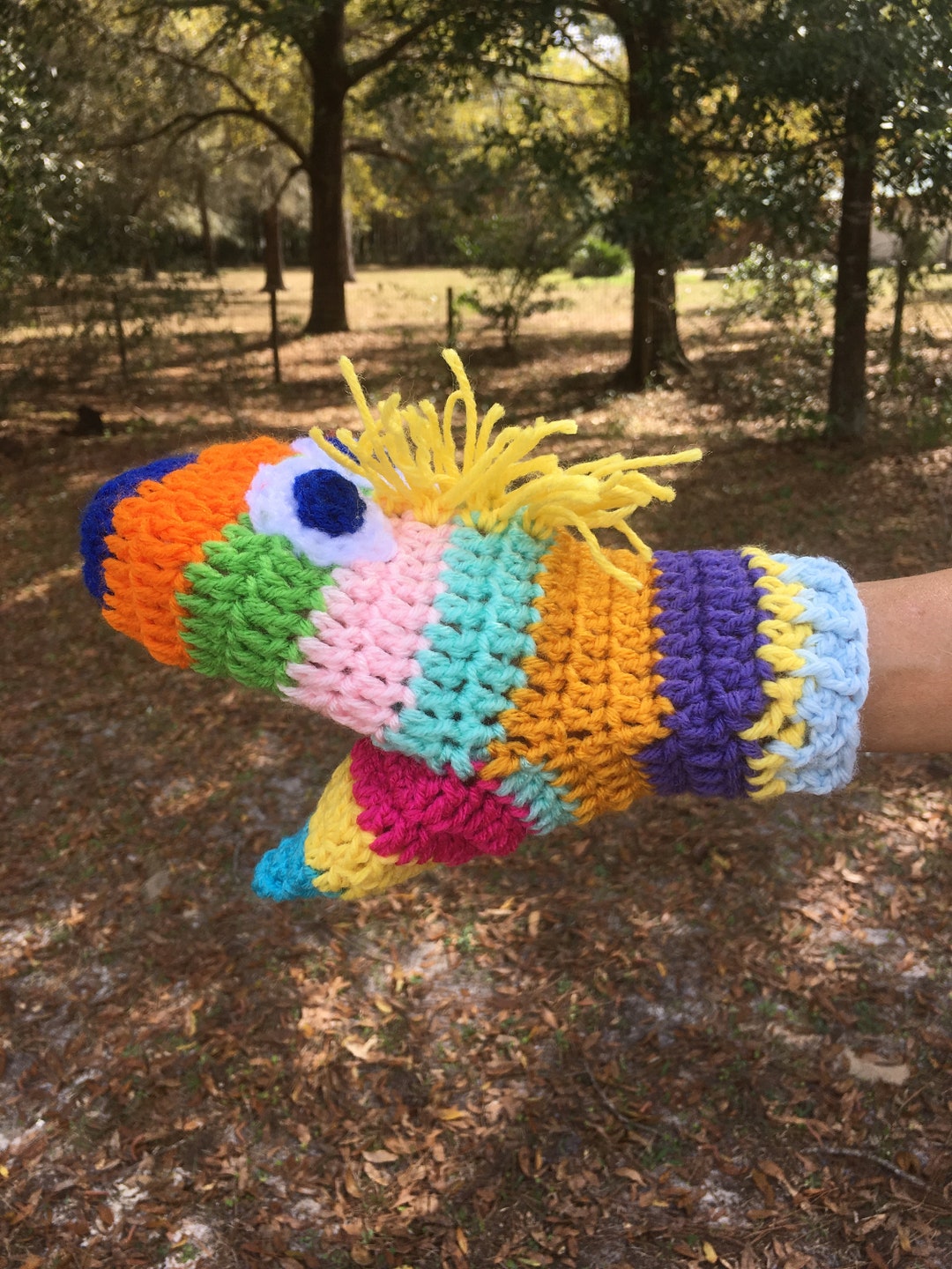 Monster Puppet With Hair - Etsy