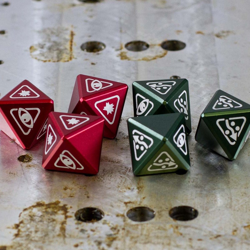 Cool Red Dice Sets - Etsy