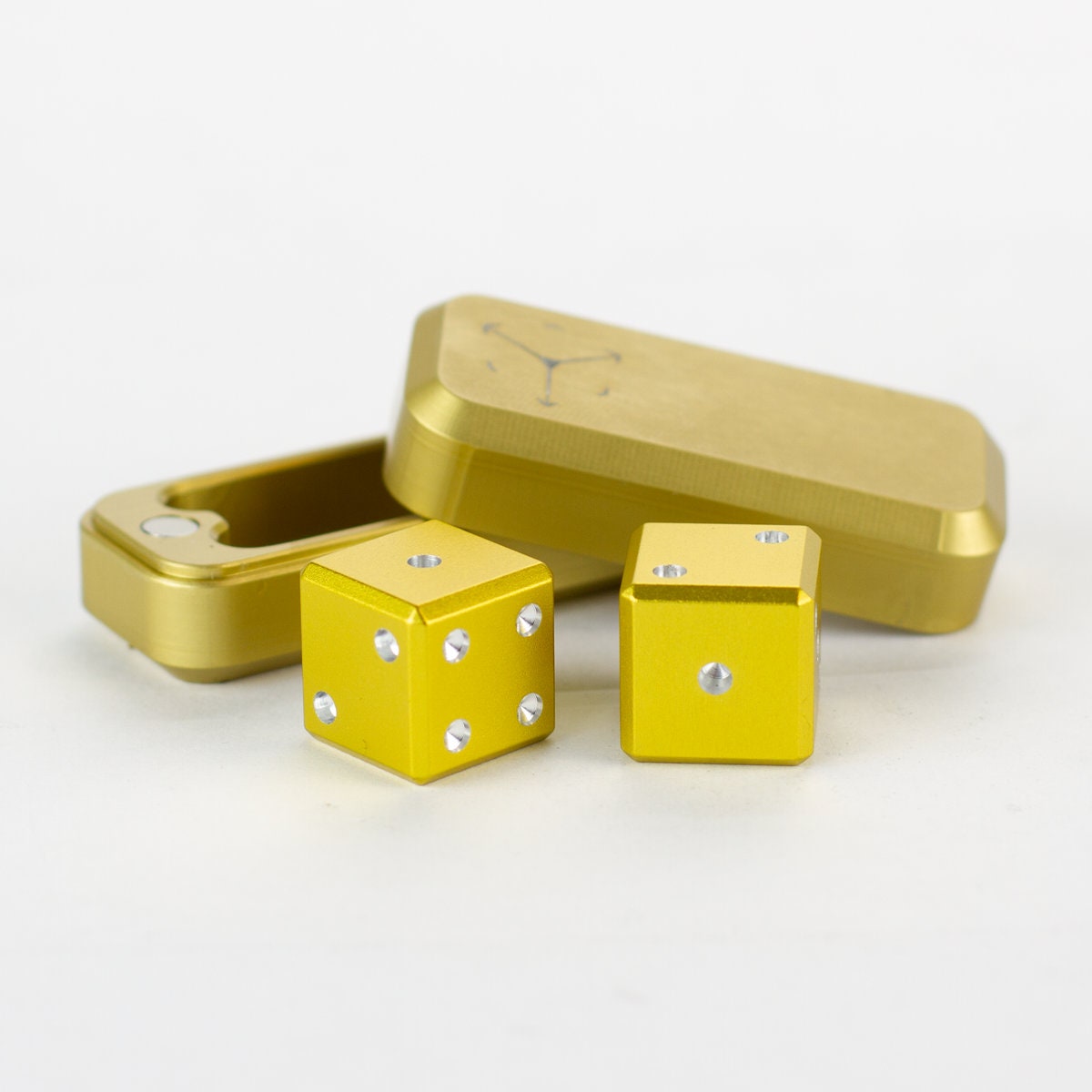 Metal Case and D6 Dice - 2 Dice Case / 2 D6 Dice - Etsy