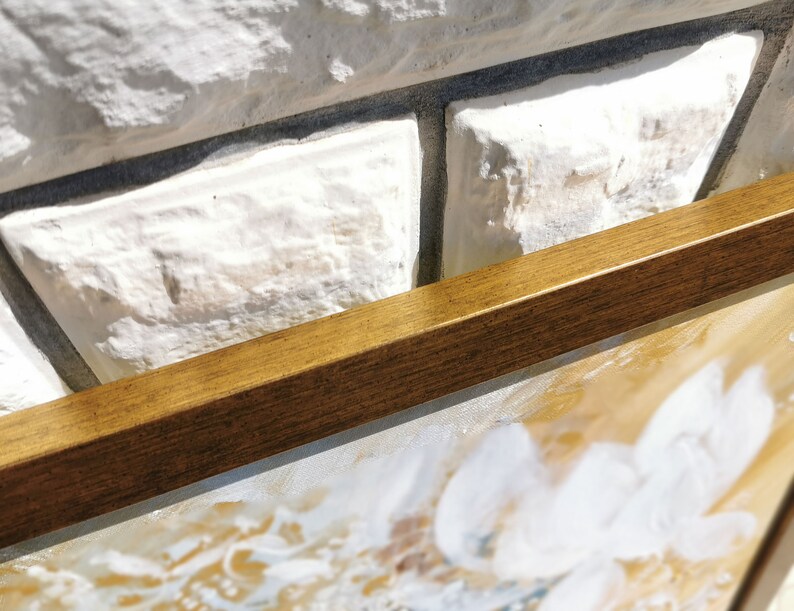 Neutral Painting, Gold White Painting, Modern Abstract Paintings ...