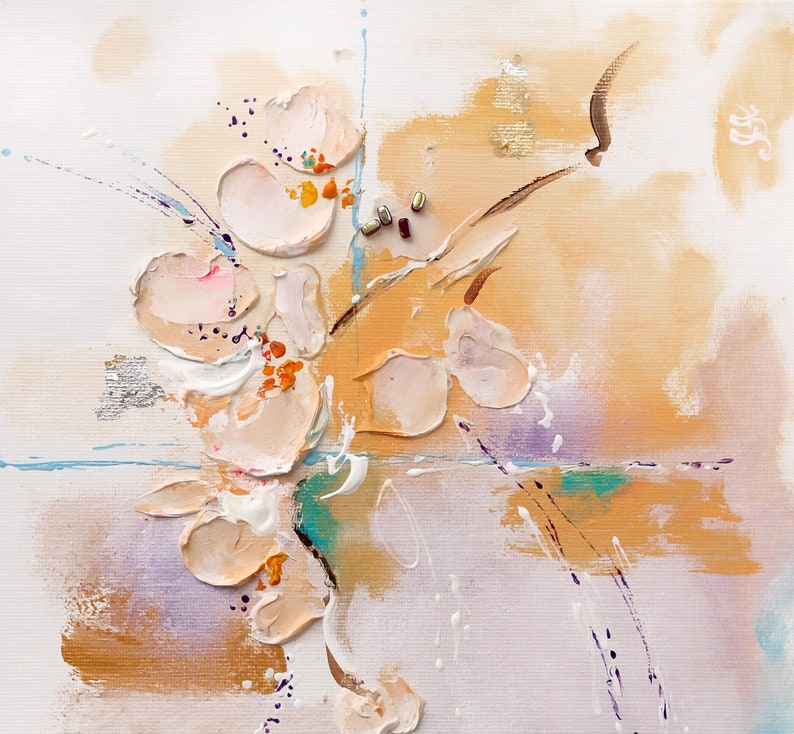 Abstract Painting 2 Piece Wall Art, Original Abstract Painting, Set of ...