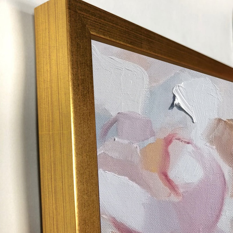 Large Floating Frame Gold - Etsy