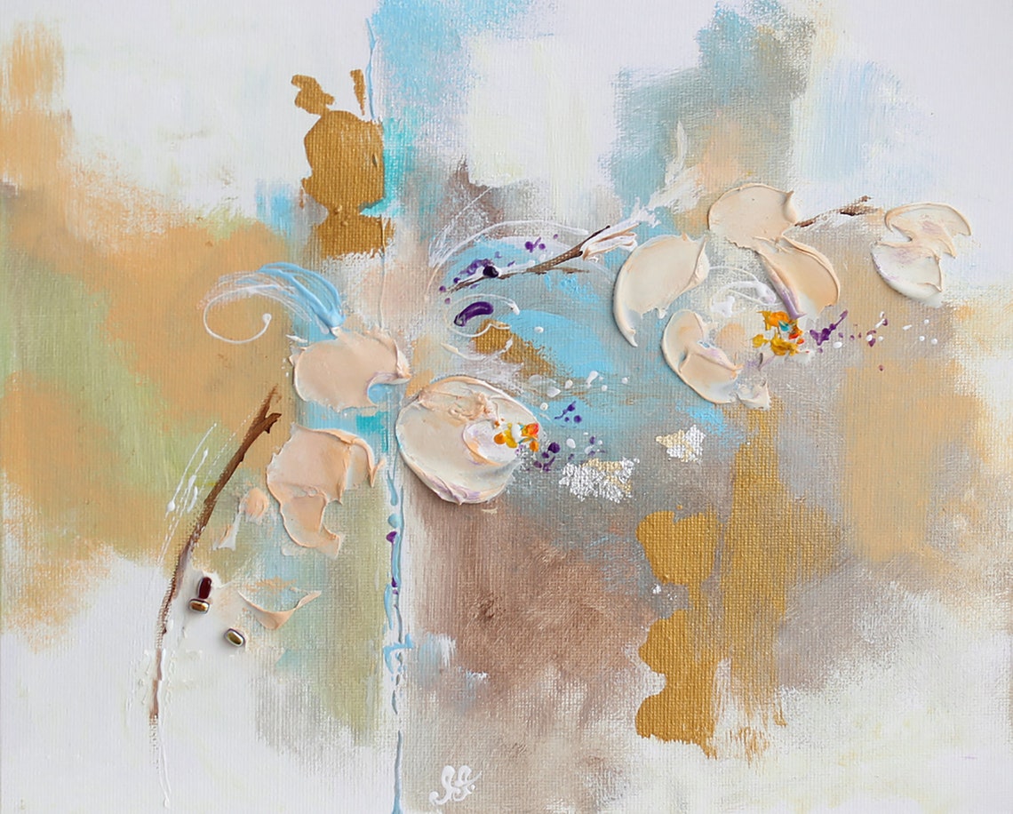 Abstract Painting 2 Piece Wall Art, Original Abstract Painting, Set of ...