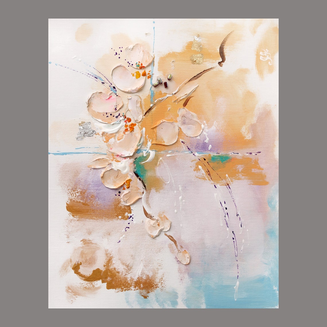 Abstract Painting 2 Piece Wall Art, Original Abstract Painting, Set of ...