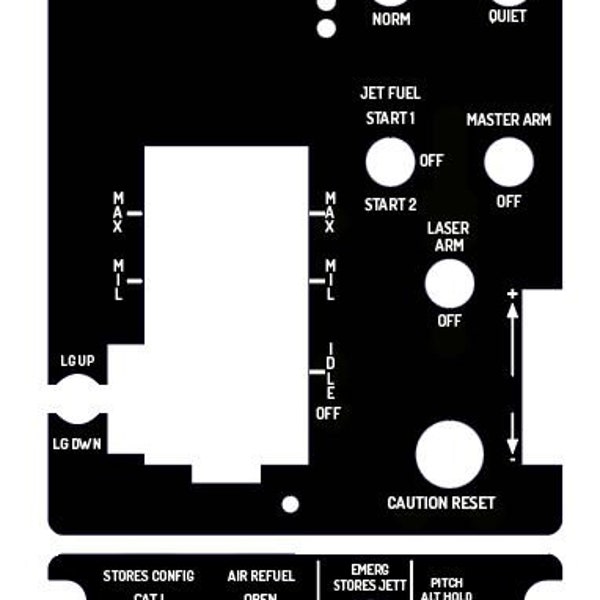 Thrustmaster Warthog Plate - Etsy