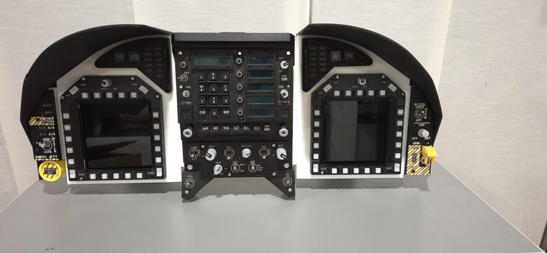 F-18 Winwing MIP STL Files| 3D Printable Main Instrument Panel | F/A ...
