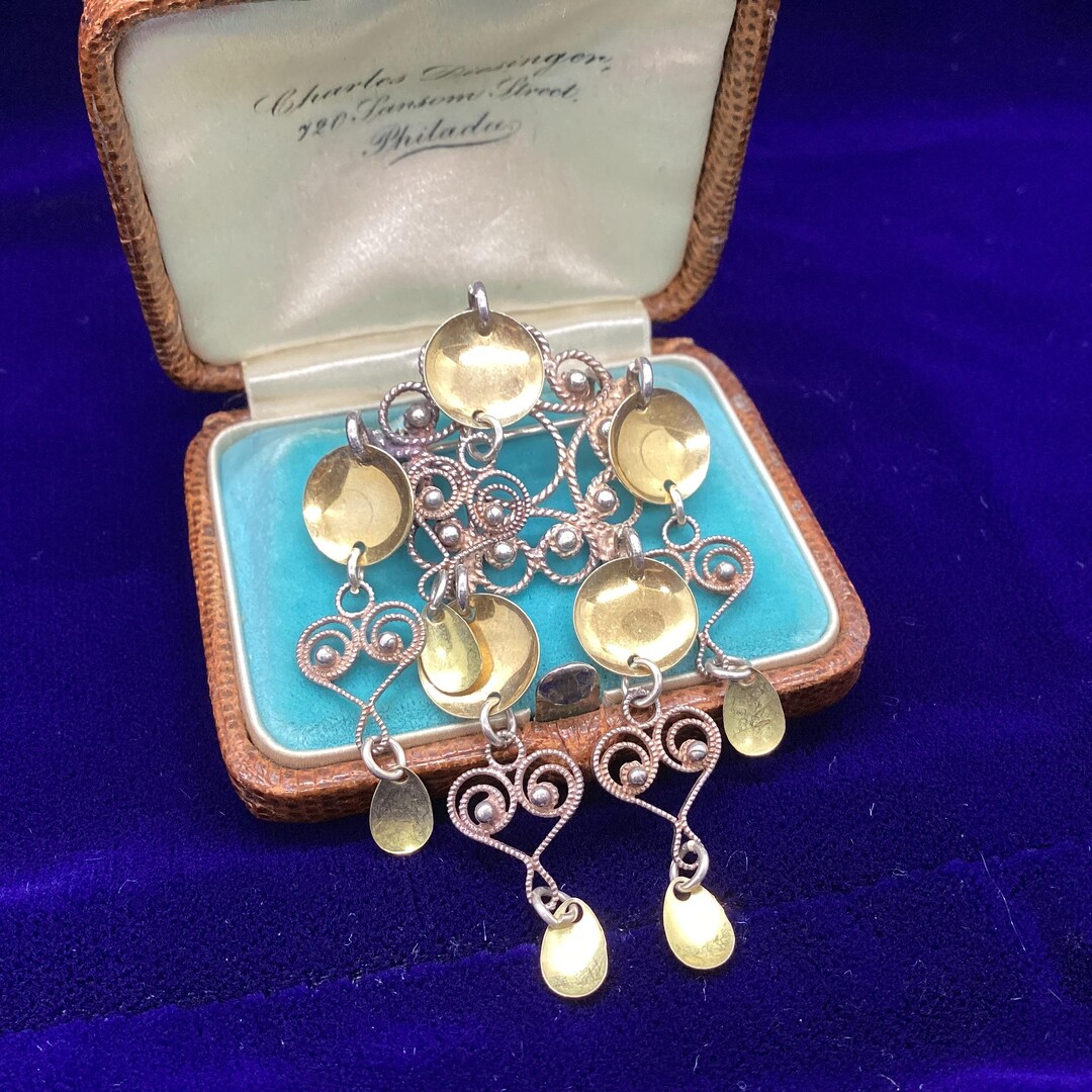 Antique Norwegian Solje Brooch - Etsy