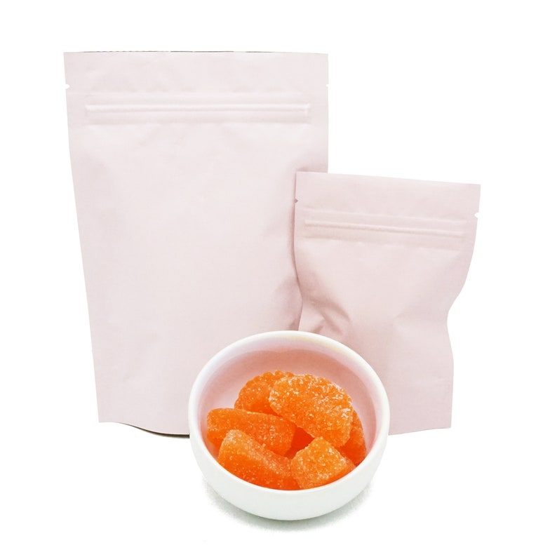 C302-50 QQ Studio Pink Resalable Treat Baggies Food Safe - Etsy