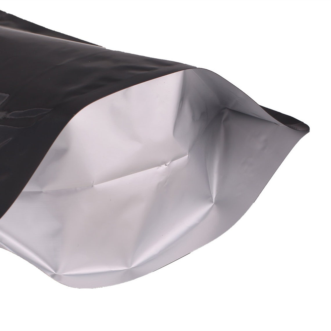 C307- Heavy Duty Shiny Color Metallized Foil Stand up Gusset Resealable ...