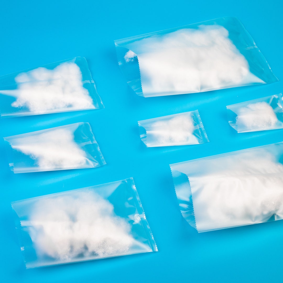 C108 - QQ Studio Translucent Frosted Empty Party Favor Wrappers, Snack ...