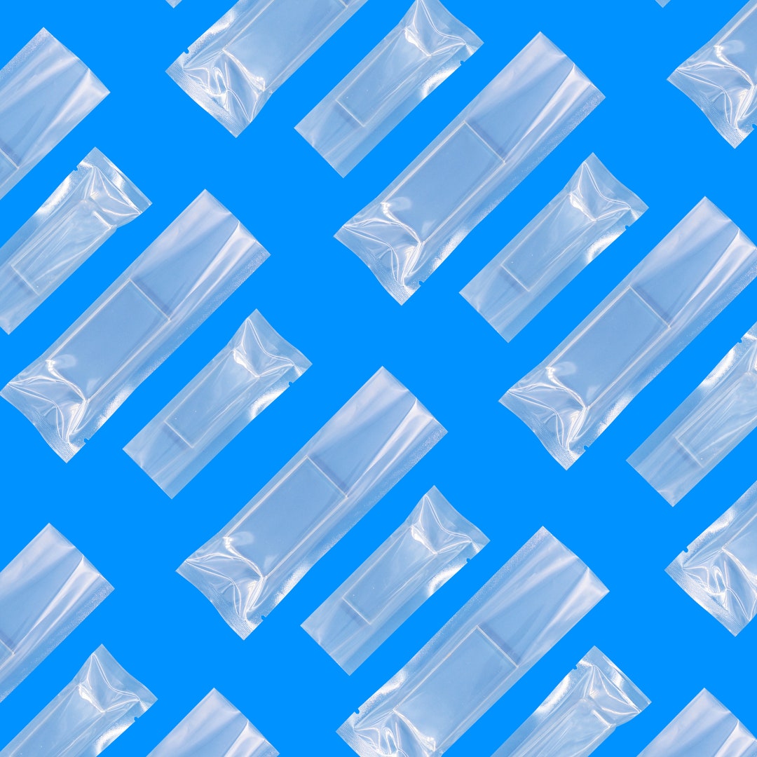 Q1171 – 100 Clear Plastic Flat Stick Pouches for Drink Mix, Pre-mix ...