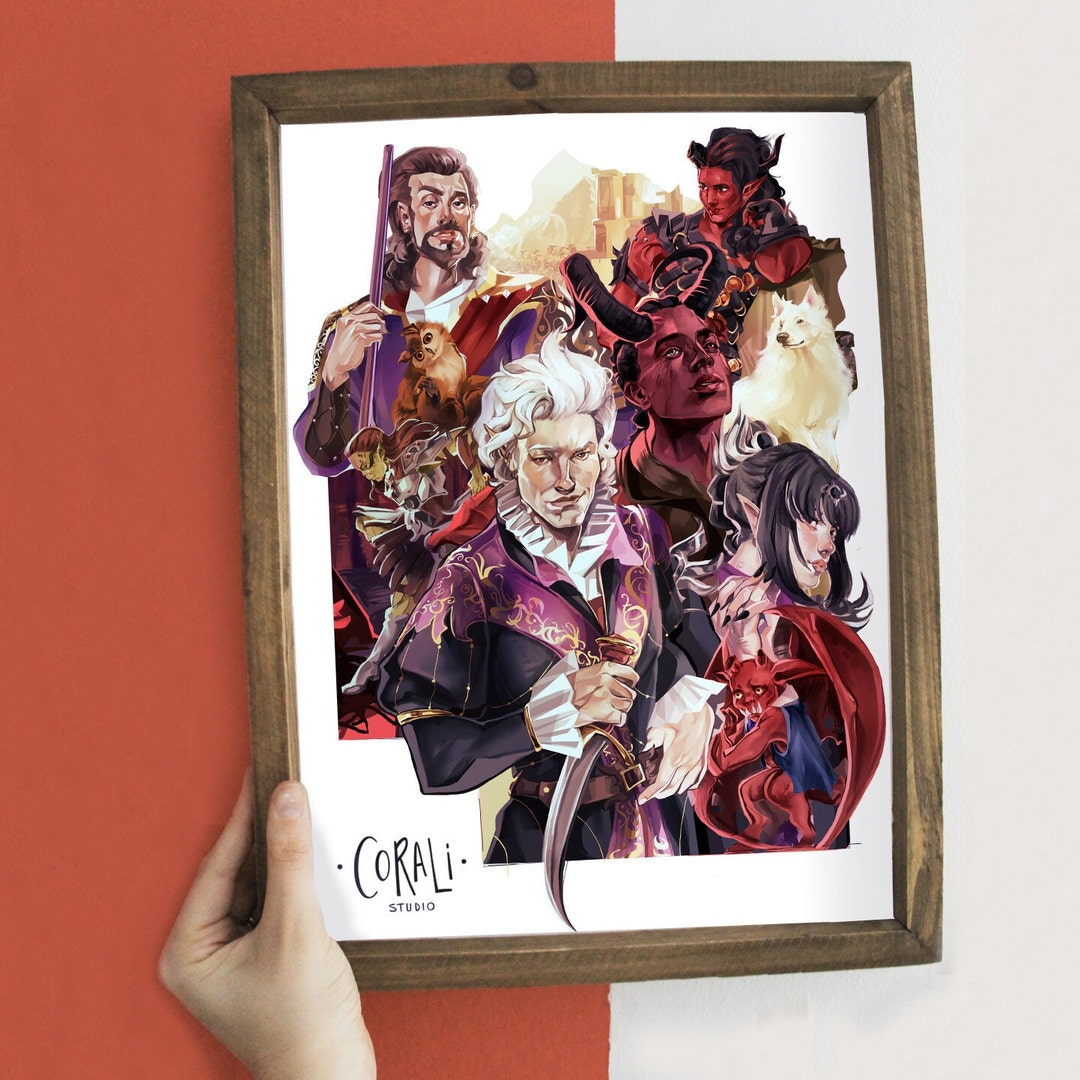 Baldur's Gate Crew - Etsy