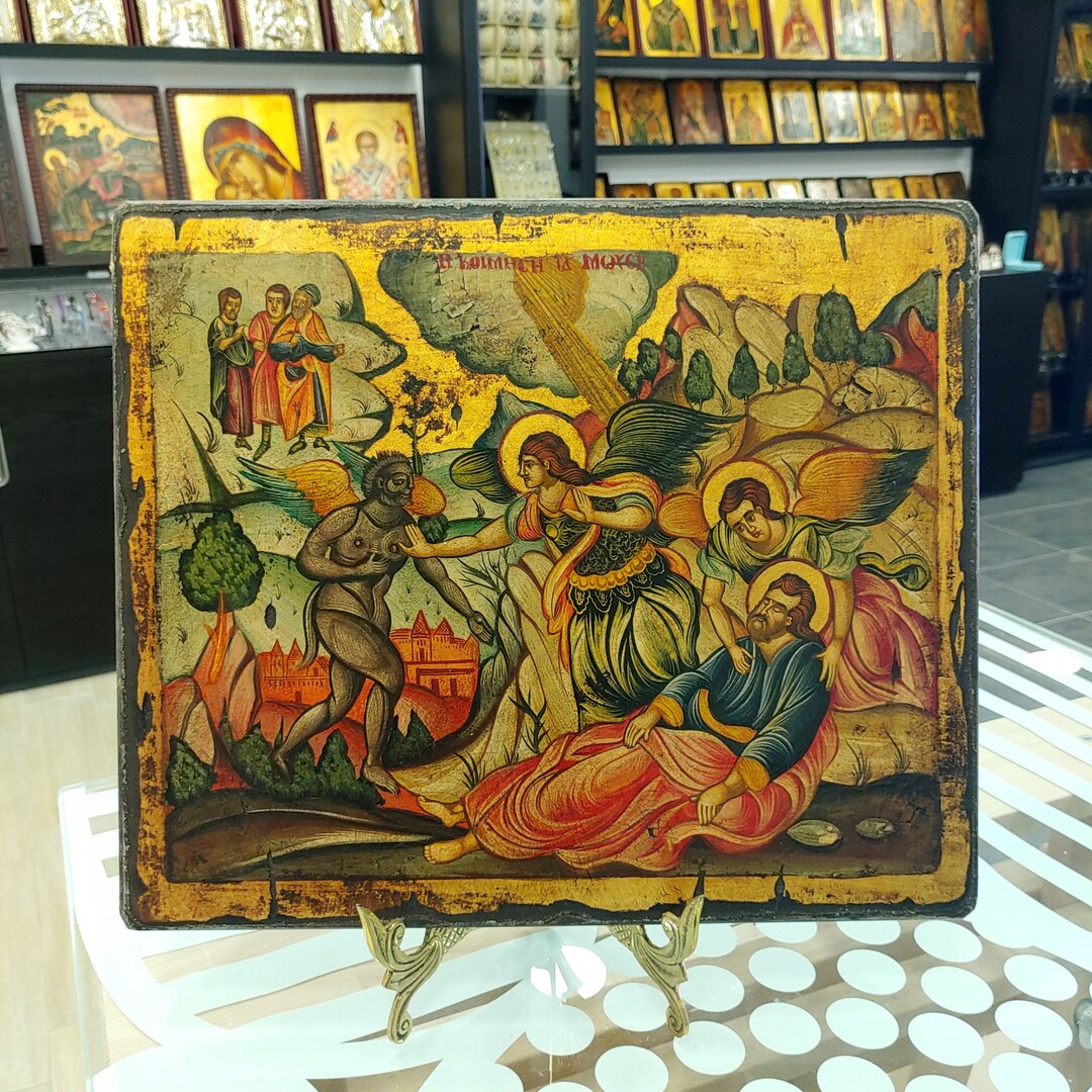 The Assumption of Moses Handpainted Icon Handmade Icon - Etsy