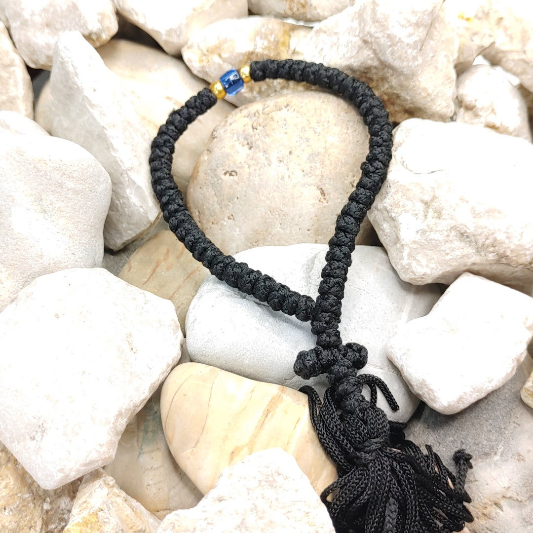 50 Knots Prayer Rope Komboskini Chotki Brojanica Handmade Greek ...