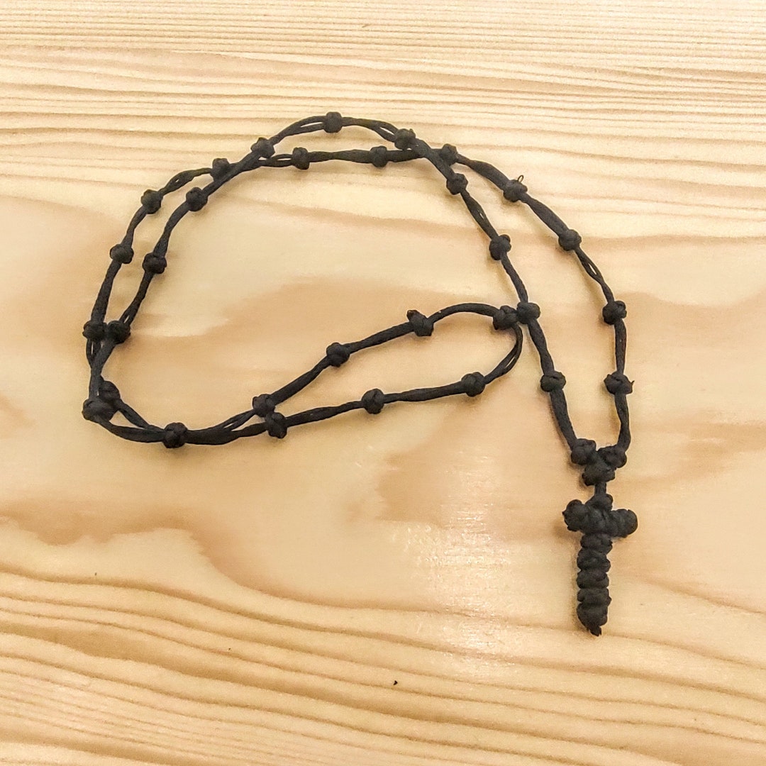 33 Knots Prayer Rope Komboskini Chotki Brojanica, Handmade Greek ...