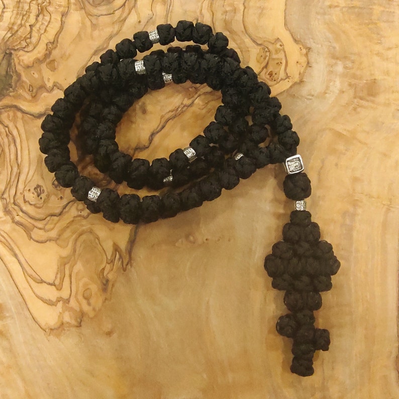 Prayer Rope Komboskini 100 Knots Handmade Sterling Silver - Etsy