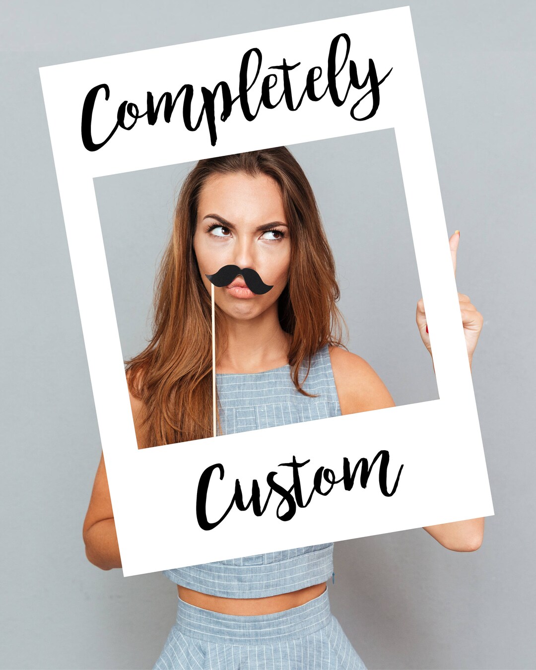 Completely Custom Selfie Frame 100 Personalised Photo Frame Etsy