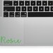 Laptop Name Decal | Laptop Name Sticker | Custom Name Sticker | Name ...