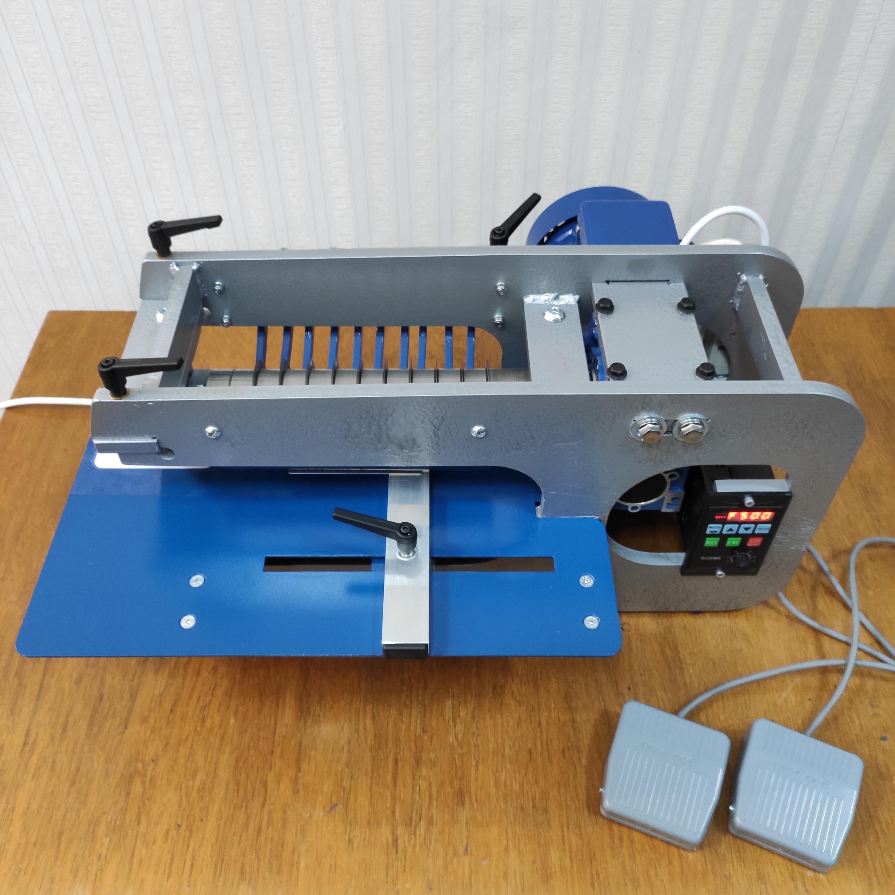 200mm. 220V Machine for Cutting Leather Strips. Belt Cutter. Strap ...