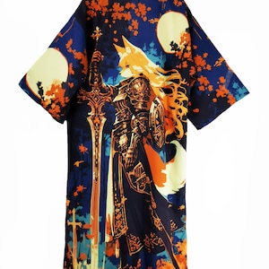 Samurai Kimono Robe / Kimono / Kimono Dress / Japanese Clothing ...