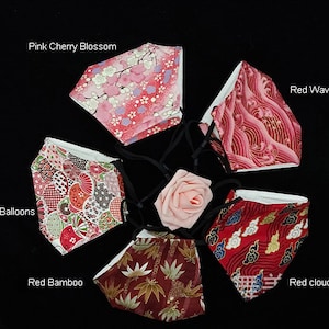 Cotton Face Mask Japanese Mask Washable Reusable Face Mask - Etsy UK