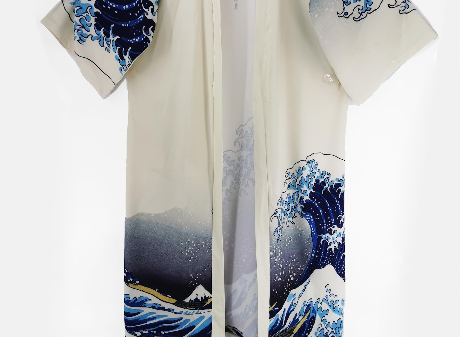 Great Wave off Kanagawa Kimono Robe, Japanese Clothing - Etsy