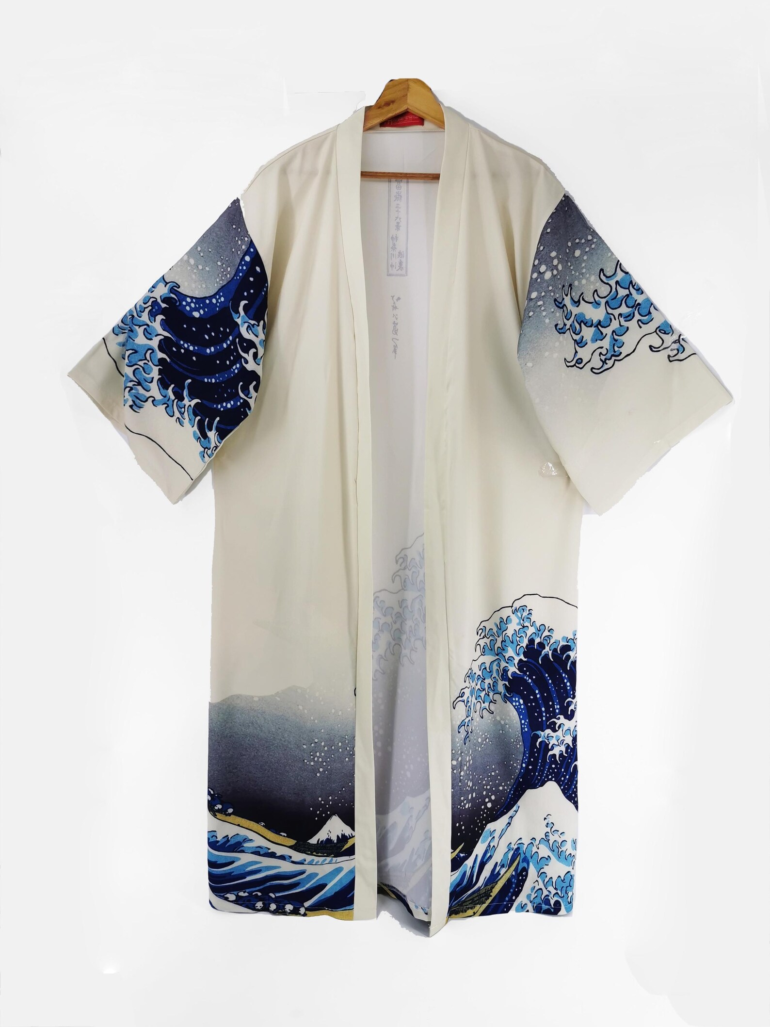 Great Wave off Kanagawa Kimono Robe, Japanese Clothing - Etsy