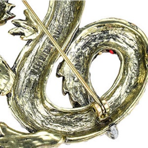 Japanese Gifts Dragon Pin DIY Chinese Brooch Craft - Etsy