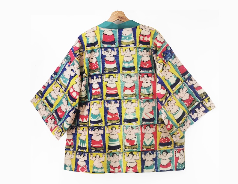 Sumo Kimono, Haori, Japanese Clothing, Kimono Jacket, Aesthetic ...