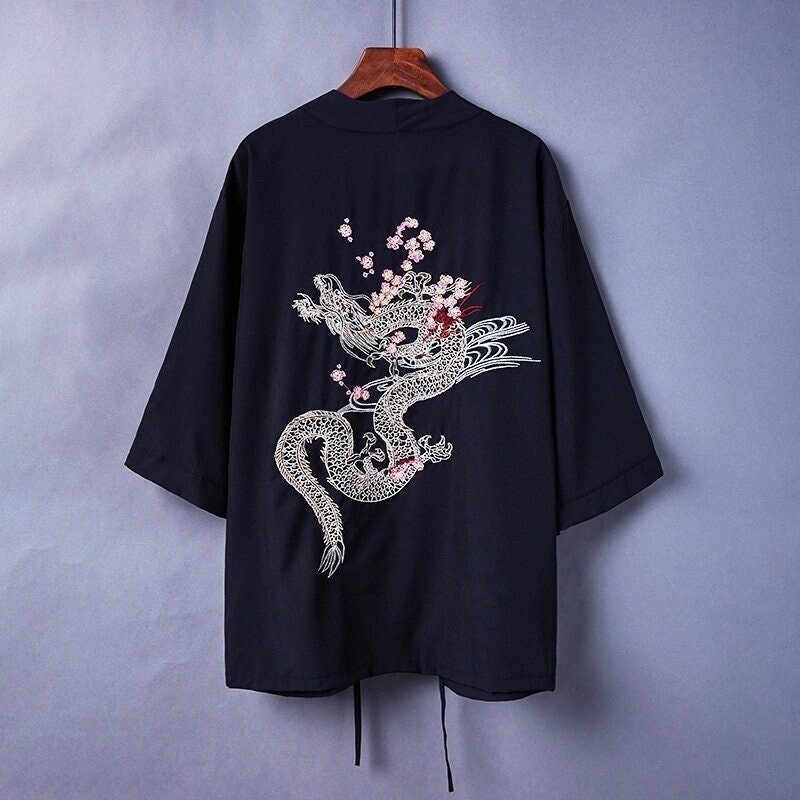 Kimono / Kimono Robe / Japan Kimono / Dragon Clothing / - Etsy UK